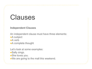 Complex and Compound-Complex Sentences | PPTX