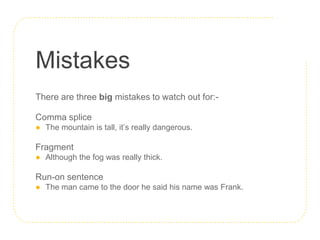 Complex and Compound-Complex Sentences | PPTX