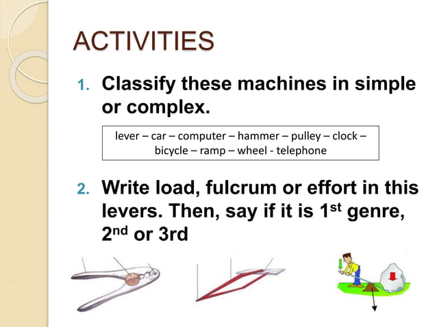 Complex and simple machines | PPT