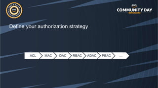 Complex architectures for authentication and authorization on AWS | PPTX
