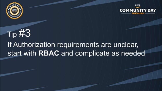 Complex Architectures For Authentication And Authorization On Aws Ppt