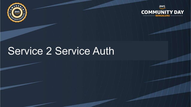 Complex Architectures For Authentication And Authorization On Aws Ppt