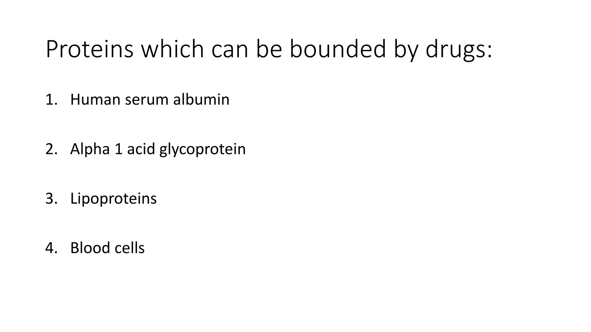 Complexation and protein binding | PPTX