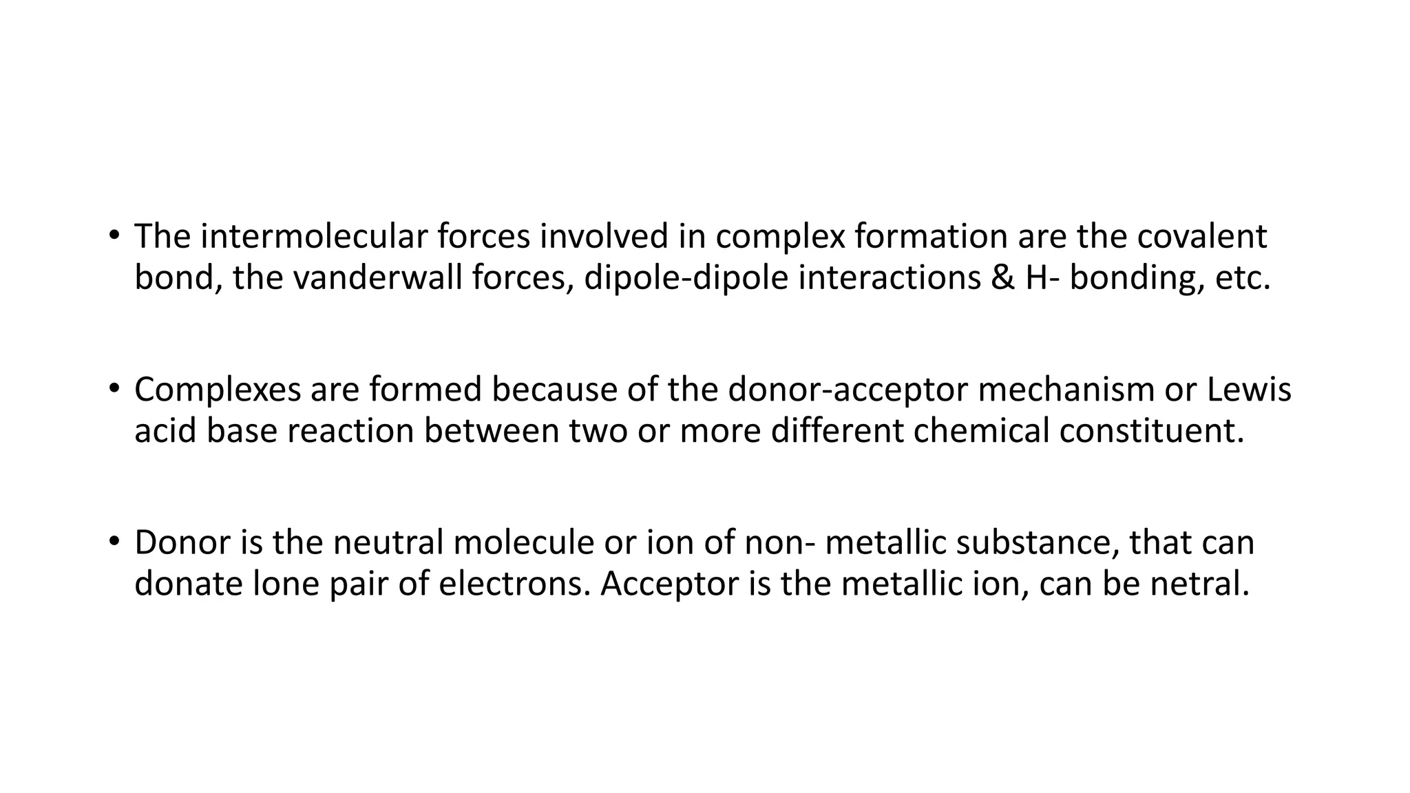 Complexation and protein binding | PPTX