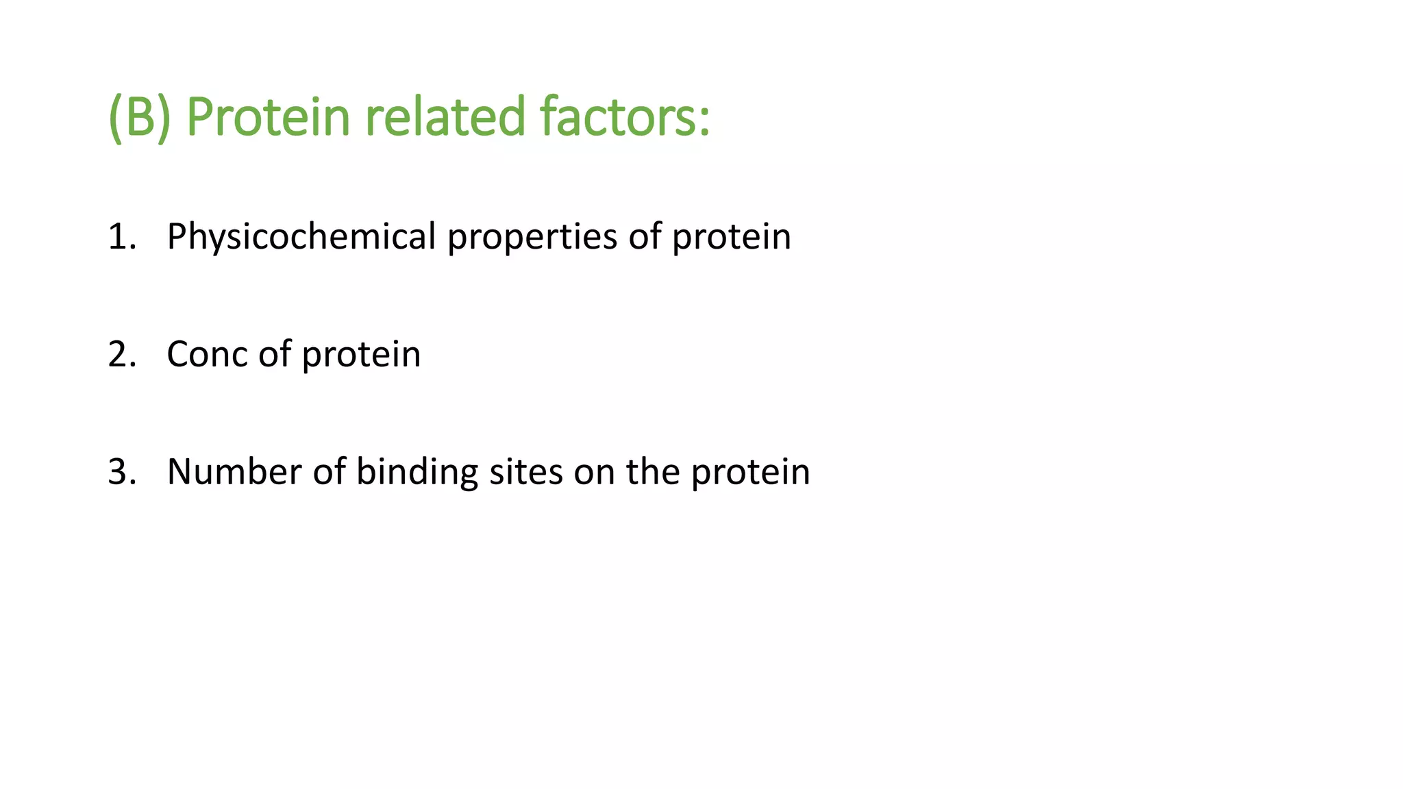Complexation and protein binding | PPTX