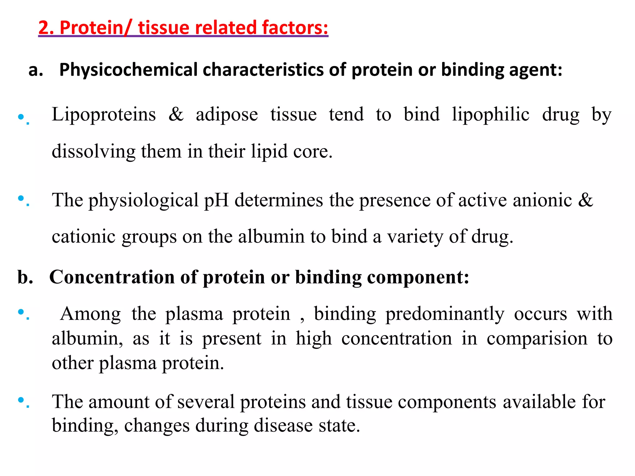 Pharmaceutical Complexation and Protein Binding | PPTX