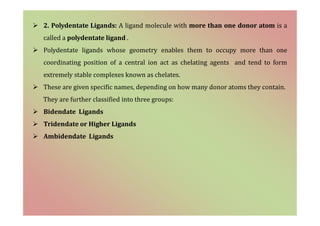 Complexation 1 | PPT