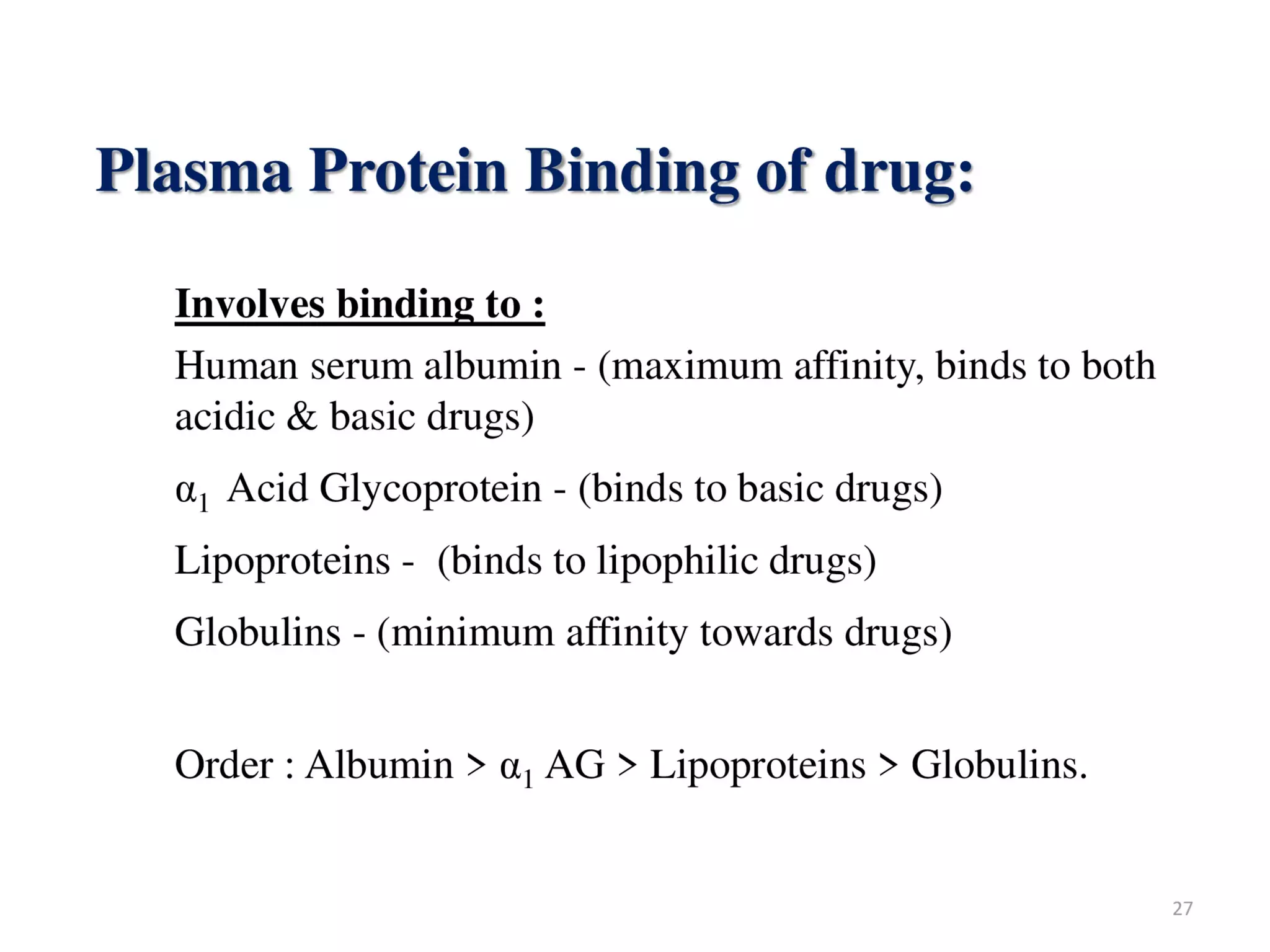 Complexation and protein binding (Physical Pharmaceutics - I) | PDF