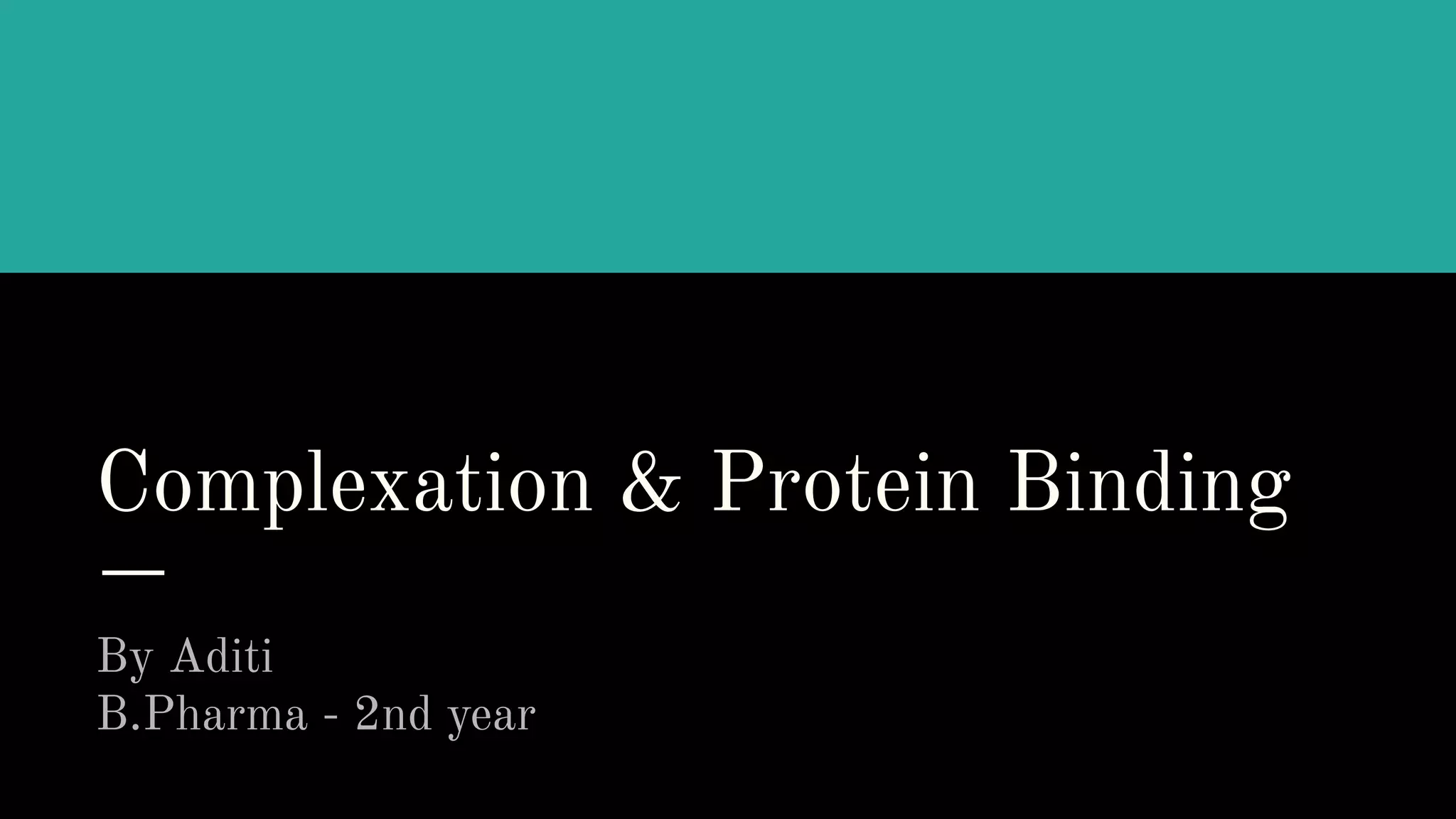 Complexation and protein binding .pdf