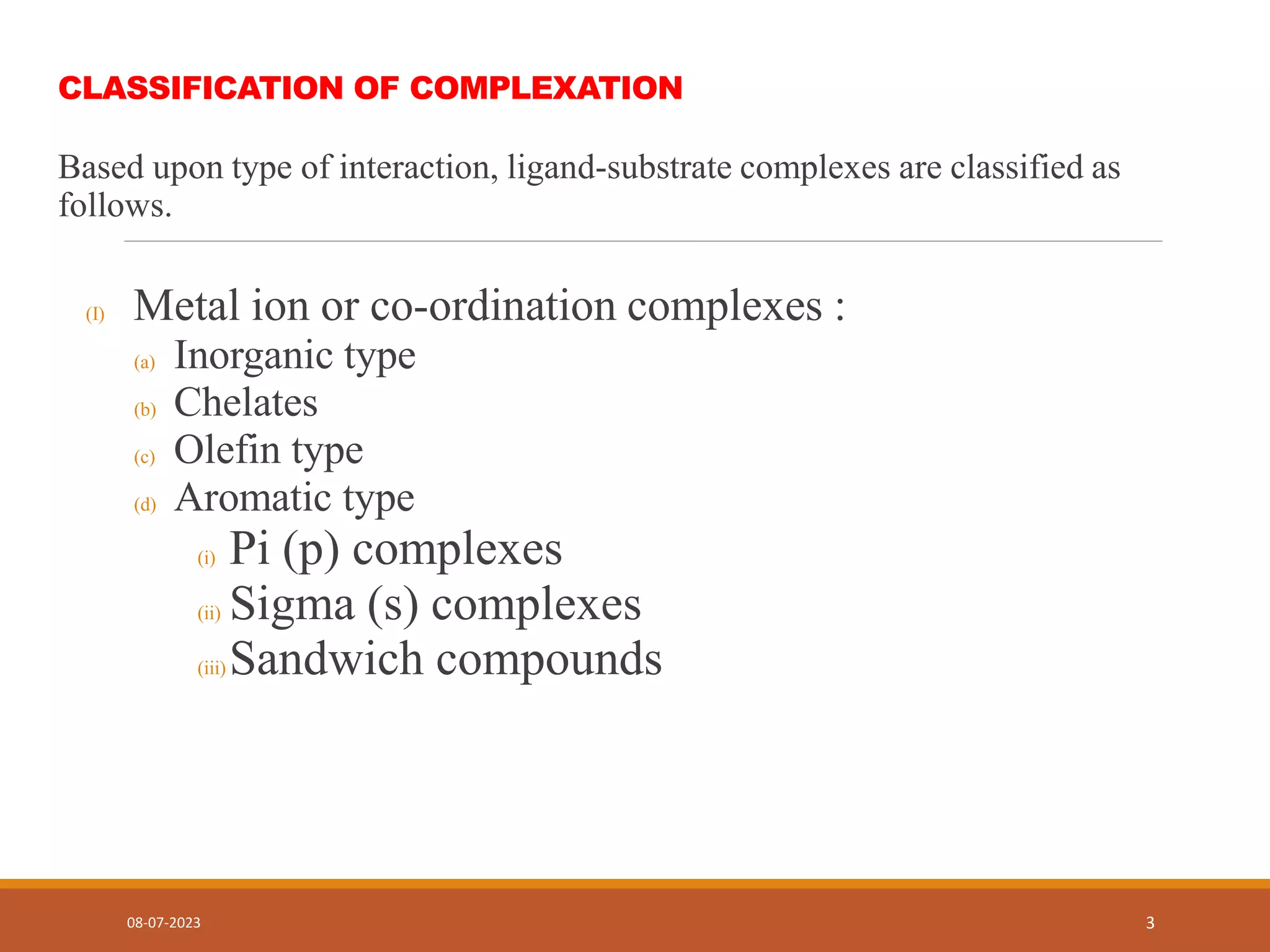 COMPLEXATION AND PROTEIN BINDING | PPTX