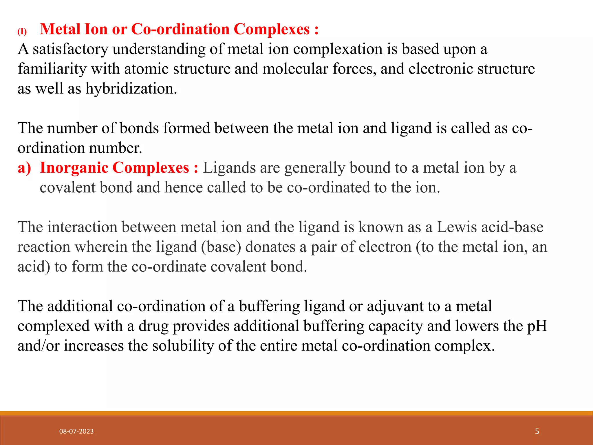 COMPLEXATION AND PROTEIN BINDING | PPTX