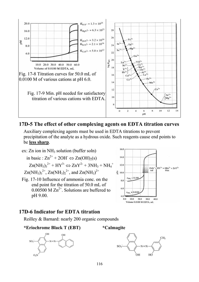 Complexation reaction and titrations | PDF | Chemistry | Science