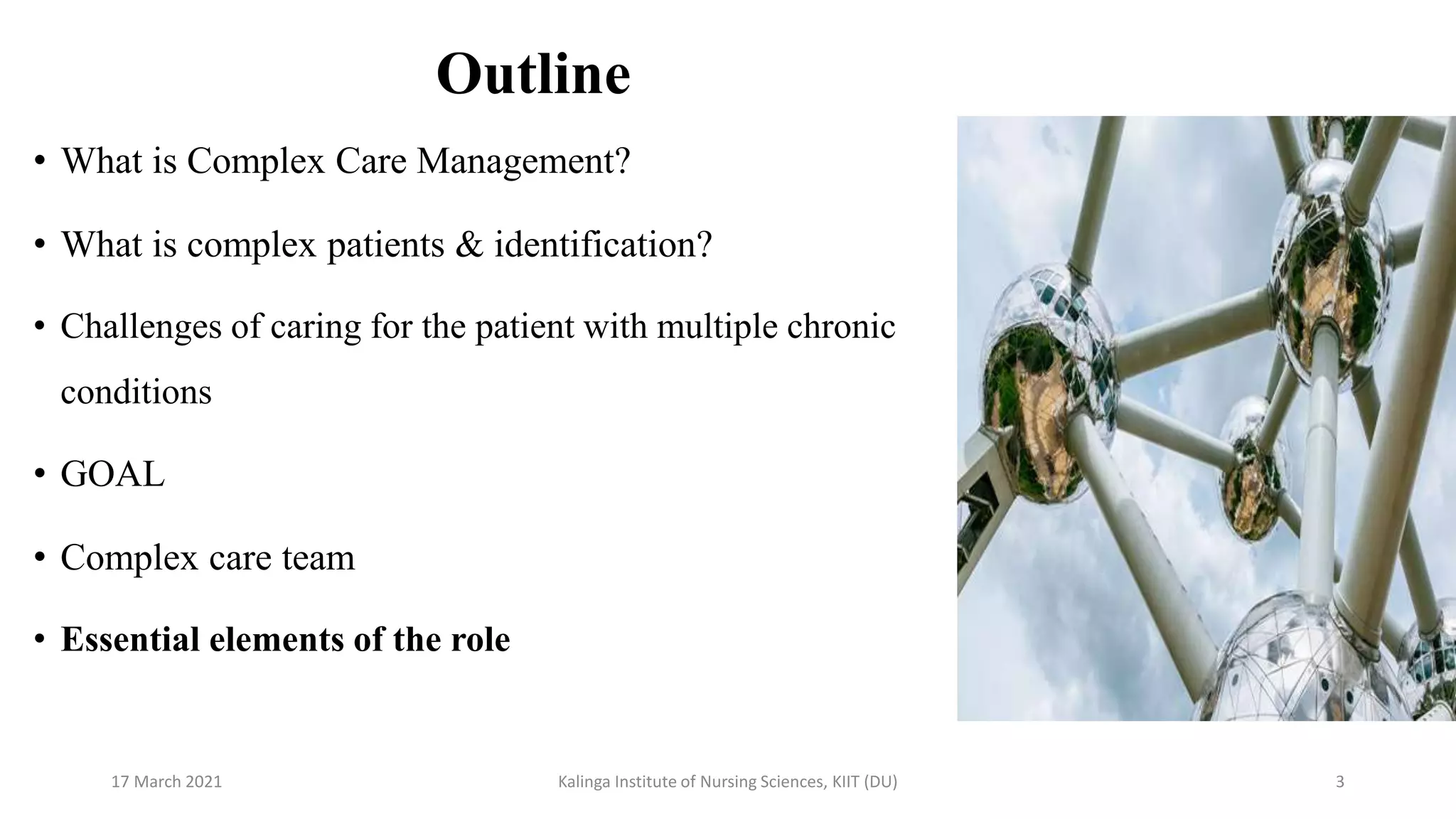 Complex Care Management by Nursing Personnel | PPTX