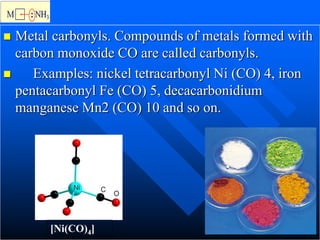 Complex Compunds.ppt | Chemistry | Science