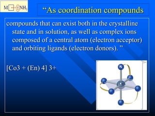 Complex Compunds.ppt | Chemistry | Science