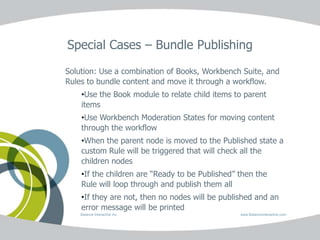 Complex Content Structures and Workflow with Drupal | PPTX