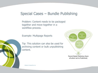 Complex Content Structures and Workflow with Drupal | PPTX