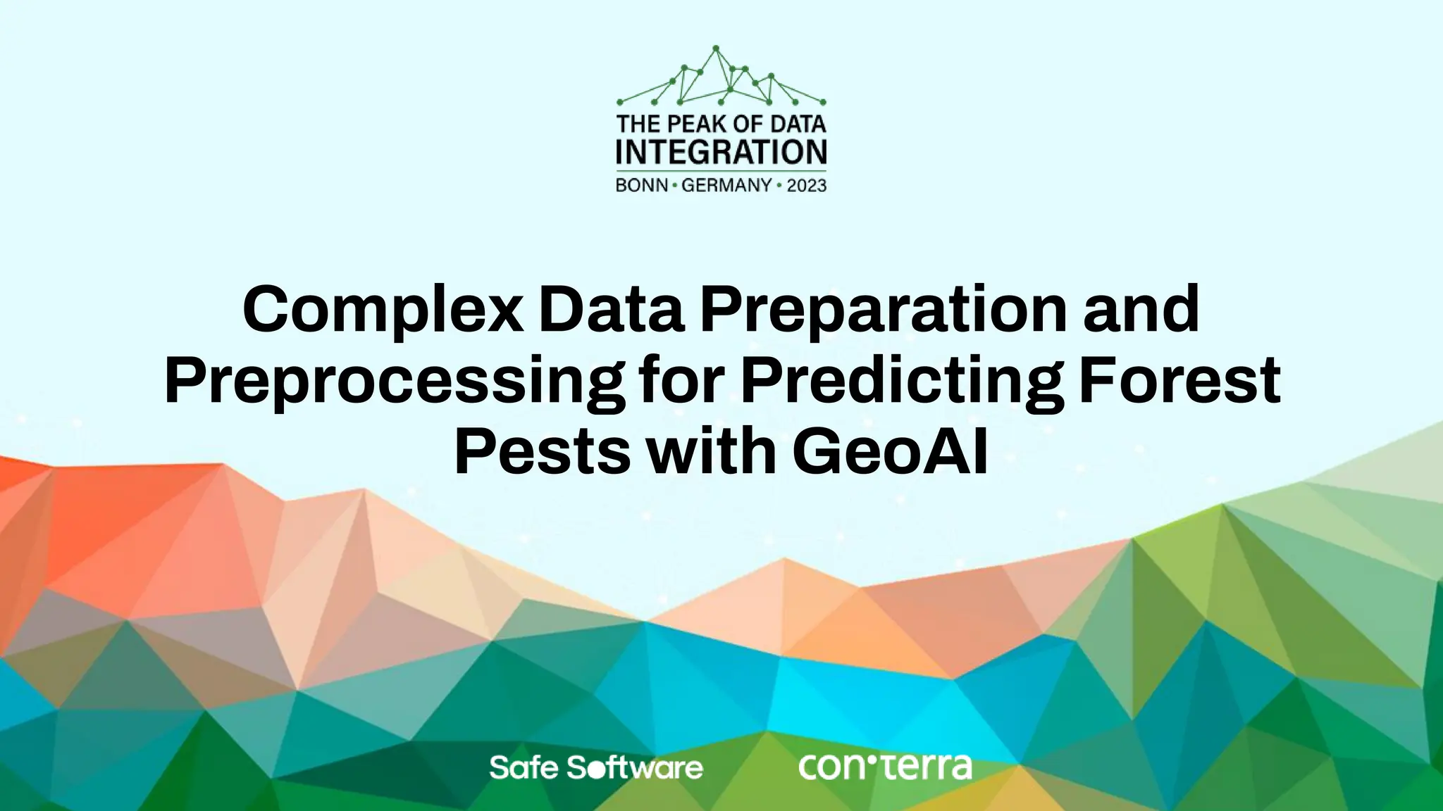 Complex Data Preparation and Preprocessing for Predicting Forest Pests with GeoAI | PDF
