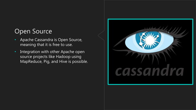 Benefits of Cassandra | PPT