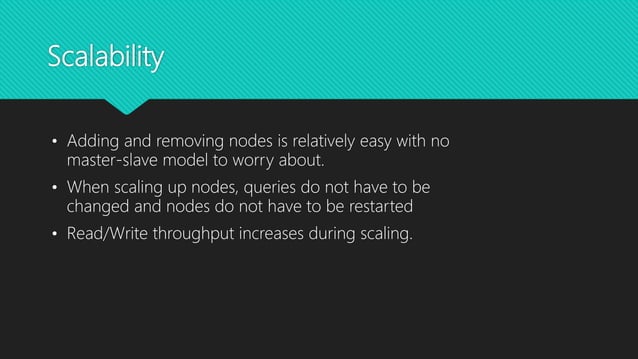 Benefits of Cassandra | PPT