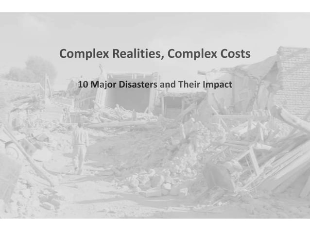 Complex disasters | PPT