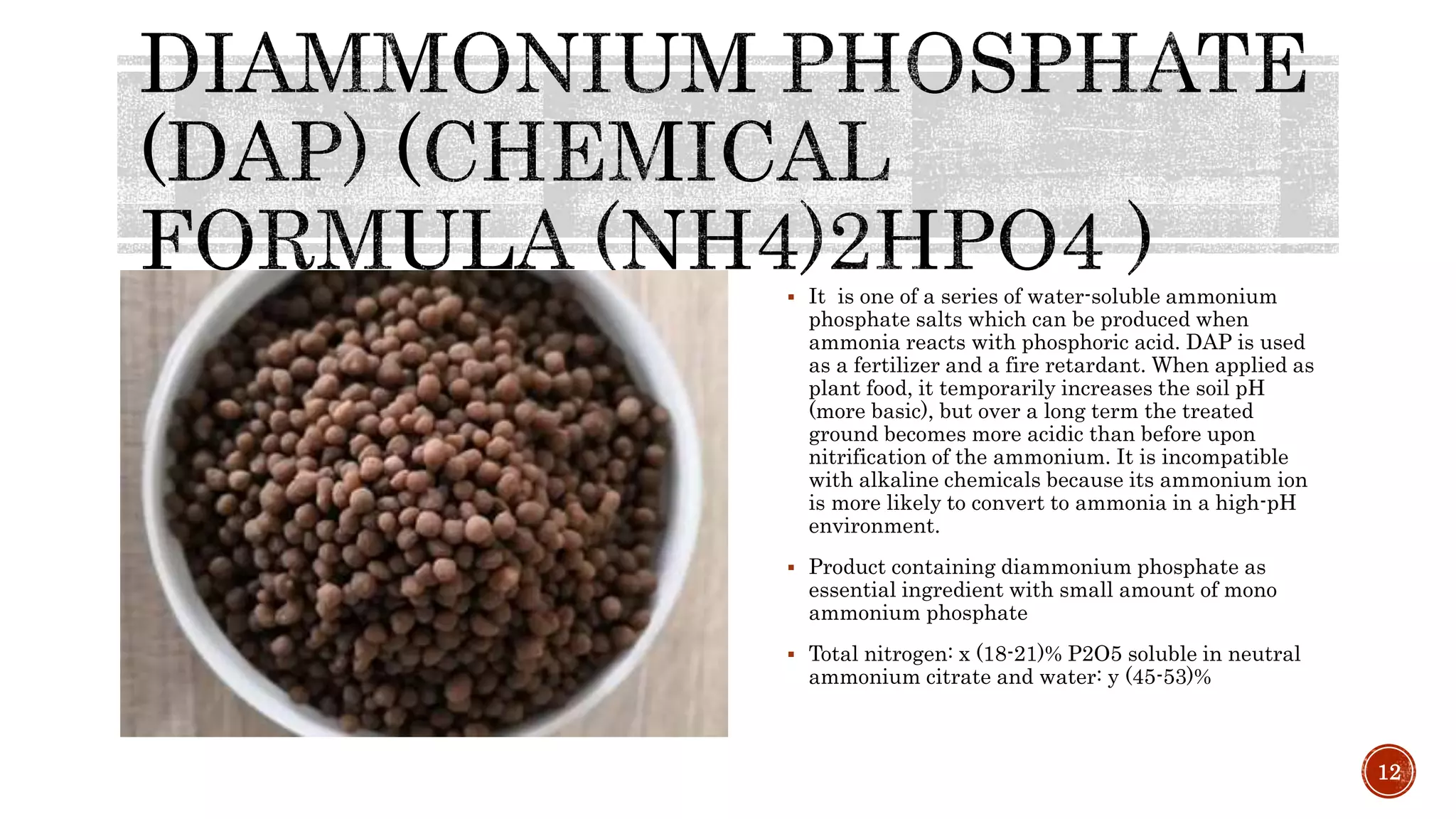 Complex fertilizers presentation | PPTX