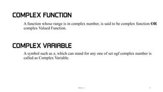 Complex function | PDF