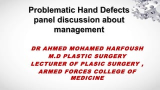 complex hand trauma diagnosis and management .pptx