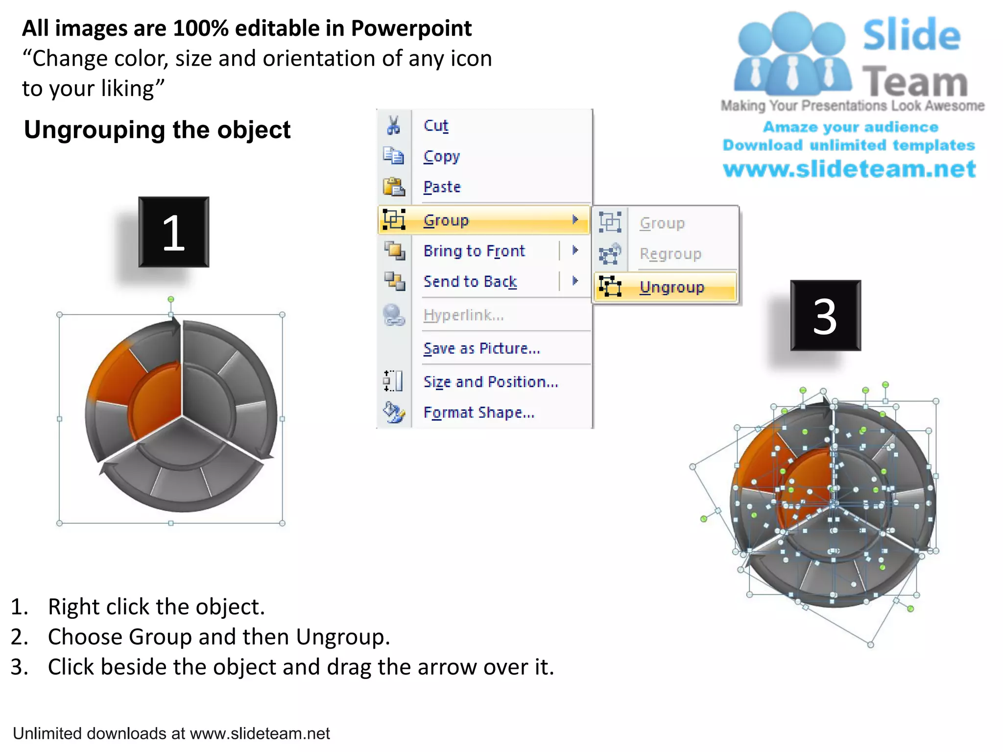 Complex innovation process 3 power point slides and ppt diagram ...