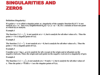 Complex integration | PPTX | Physics | Science