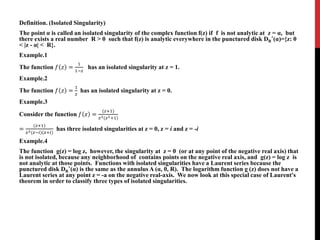 Complex integration | PPTX | Physics | Science