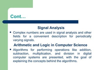 Complex integration its uses and types | PPT