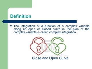 Complex integration its uses and types | PPT