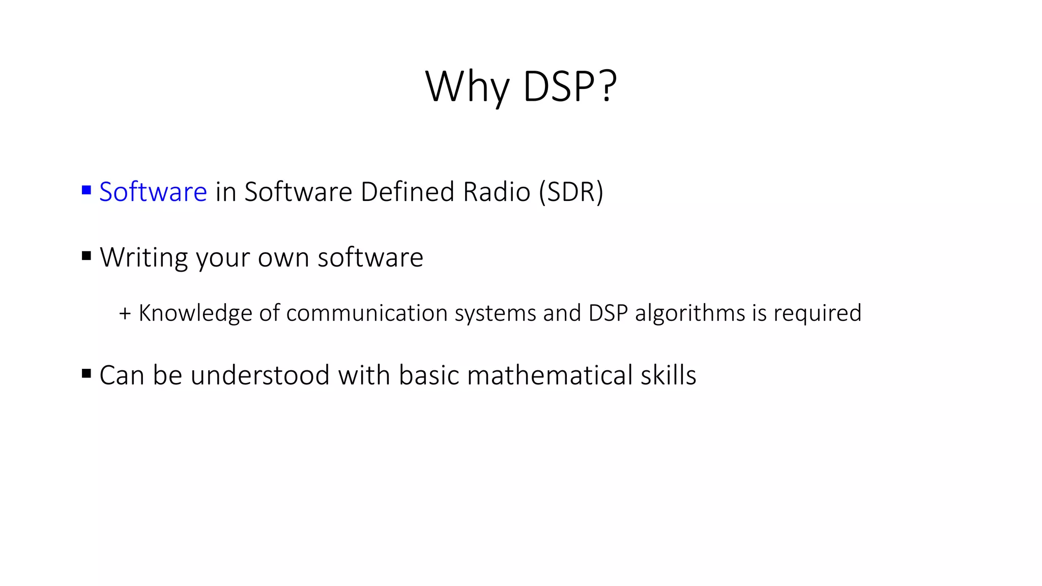 Complex (iq) signals | PPTX