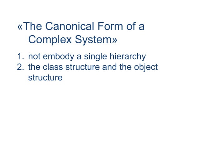Organized and disorganized complexity | PPTX