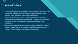 complexity of design in human computer interaction.pptx
