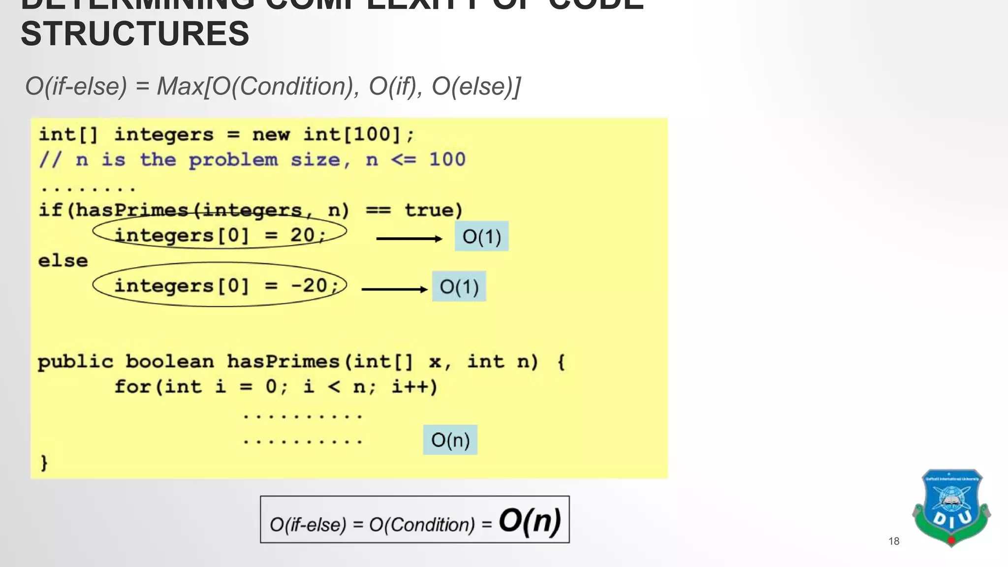 Complexity Analysis In Algorithms Pptx Programming Languages