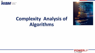 complexity analysis.pdf | Programming Languages | Computing