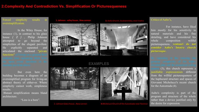Complexity and contradiction in architecture by Robert venturi | PPT | Houses | Real Estate