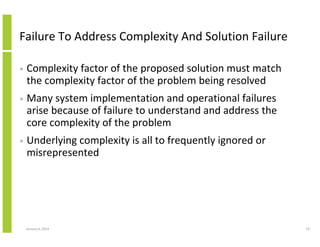 Complexity and Solution Architecture | PDF