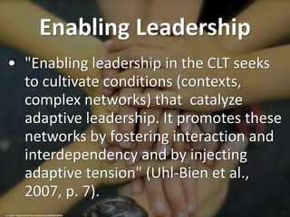 Complexity & Chaos Perspectives on Leadership | PPT