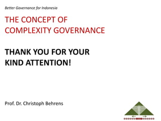 Complexity Governance | PPT