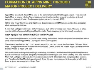 Complexity in integration high voltage and ventilation systems Warwick ...