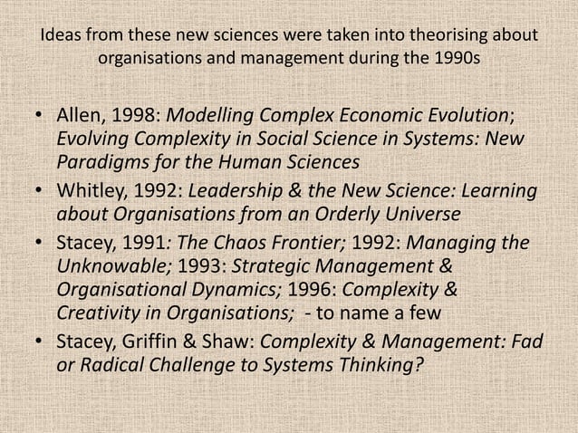 An Introduction to Complexity Theory | PPTX | Physics | Science