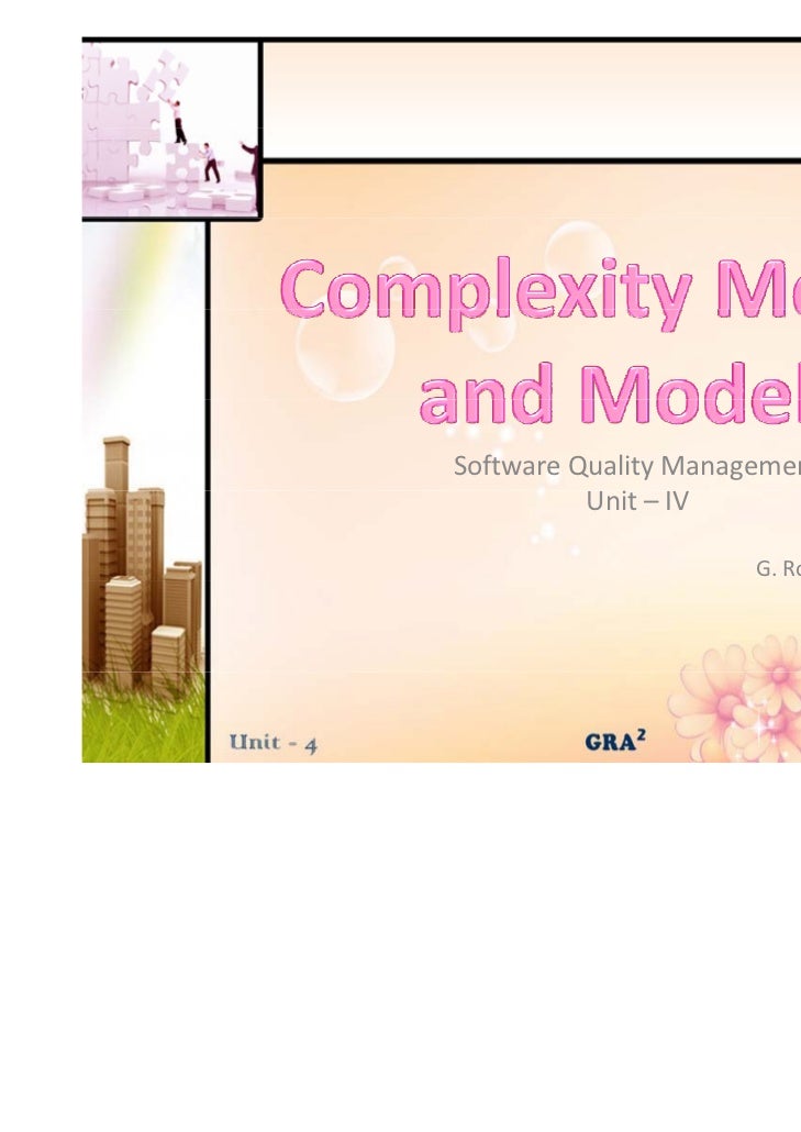 Complexity Metrics And Models