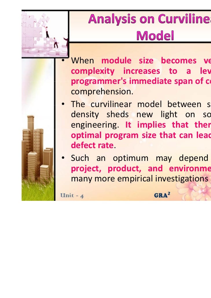 Complexity metrics and models Complexity metrics and models