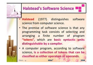 Complexity metrics and models | PDF