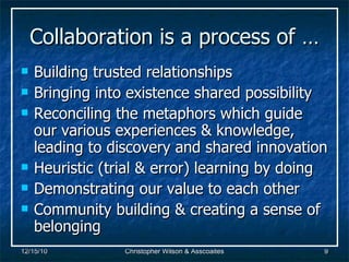 Complexity, risk and collaboration | PPT