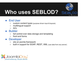 Complexity Simplified? (Seblod CCK walk through) | PPT