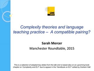 Complexity theories and language teaching practice | PPT